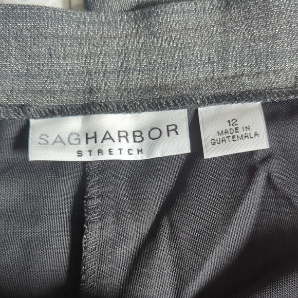 Sag Harbor | Pants & Jumpsuits | Sag Harbor Charcoal Stretch Trousers ...